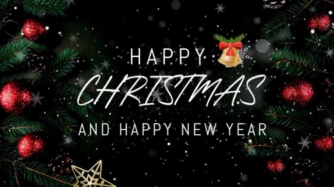 Copy of Joyful Happy Christmas Digital Display (16:9) | PosterMyWall