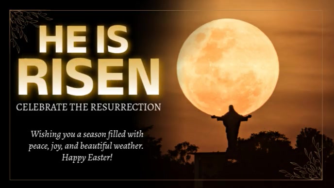 Joyful Happy Easter Youtube Thumbnail Template | PosterMyWall