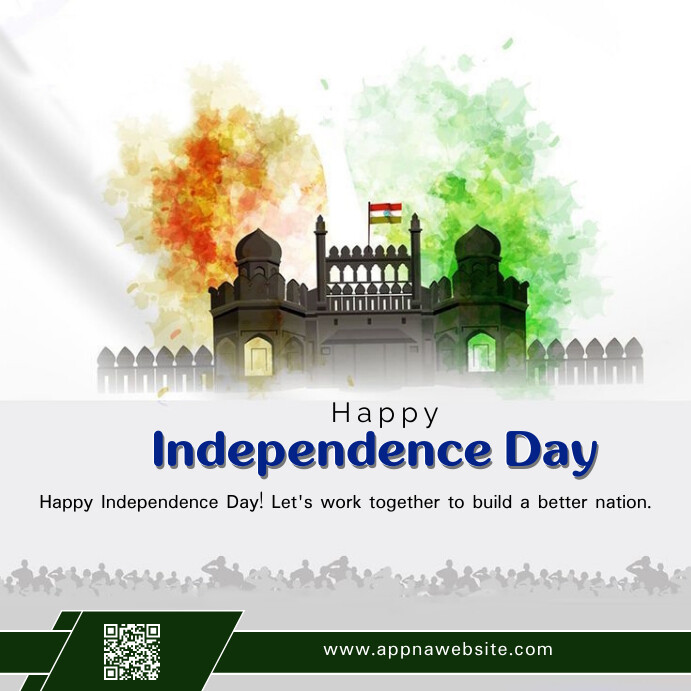 Copy of Joyful Happy Independence Day Instagram Post | PosterMyWall