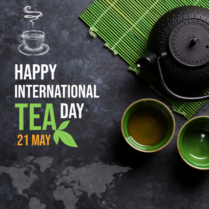 Copy of Joyful Happy International Tea Day Instagram Post | PosterMyWall