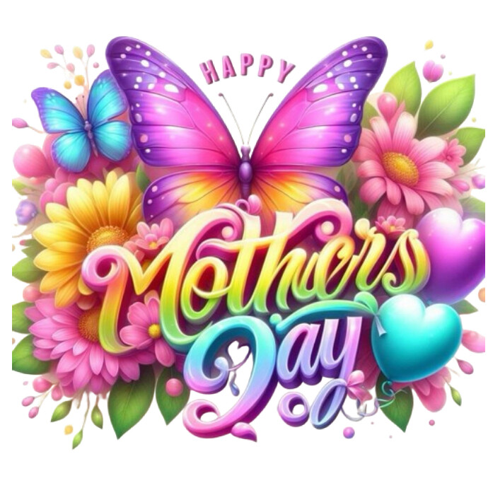 Plantilla de Joyful Happy Mother Day Logo | PosterMyWall