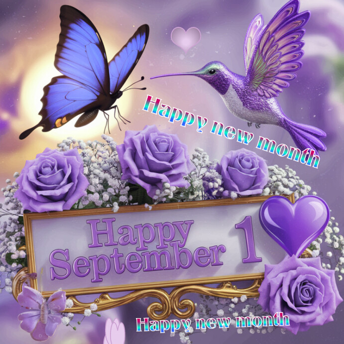 Joyful Happy New Month Instagram Post Template | PosterMyWall