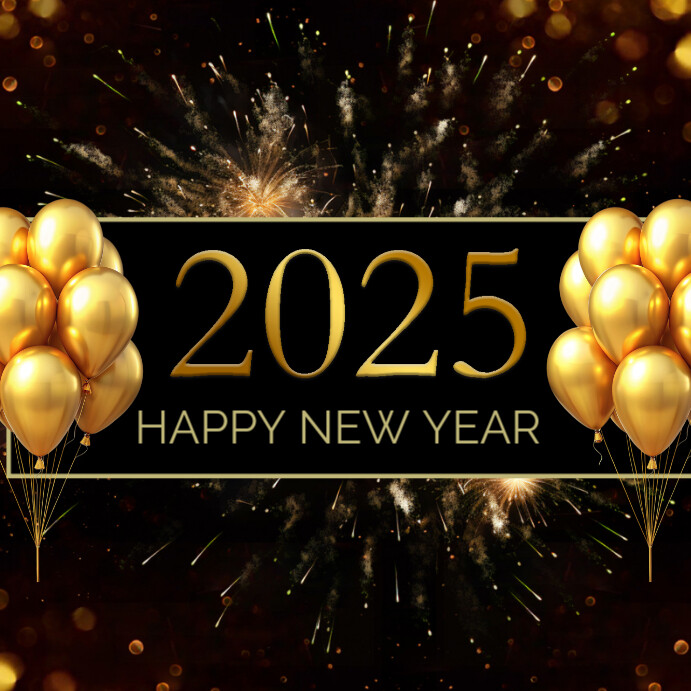 Joyful Happy New Year Instagram Post Template | PosterMyWall