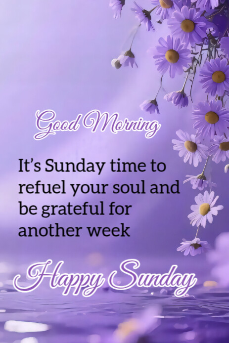 Joyful Happy Sunday Pinterest Graphic Template | PosterMyWall