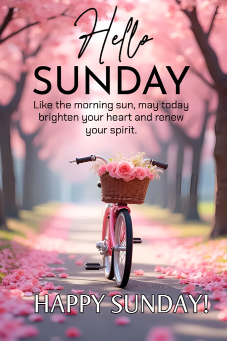 Copy of Joyful Happy Sunday Poster | PosterMyWall
