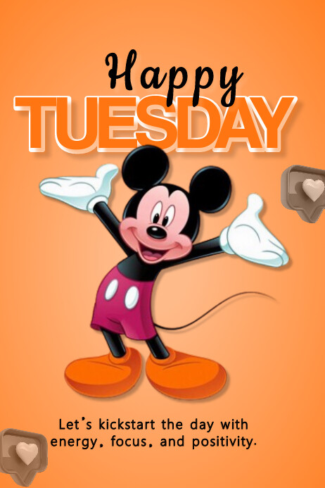 Joyful Happy Tuesday Banner 4' × 6' Template | PosterMyWall