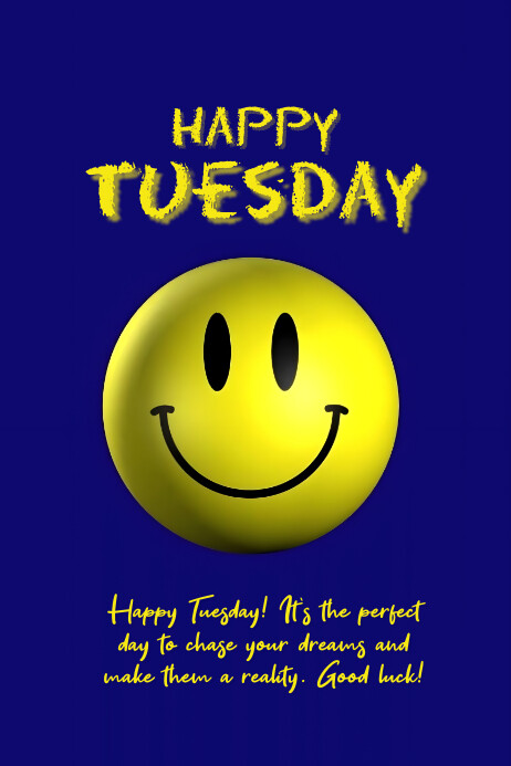 Copy of Joyful Happy Tuesday Banner 4' × 6' | PosterMyWall