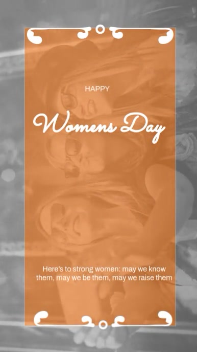 Joyful Happy Women Day Instagram Reel Template | PosterMyWall