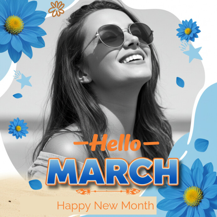 Copy of Joyful Hello March Social media Post | PosterMyWall