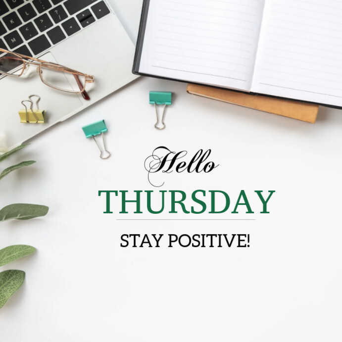 Copy of Joyful Hello Thursday Instagram Post | PosterMyWall