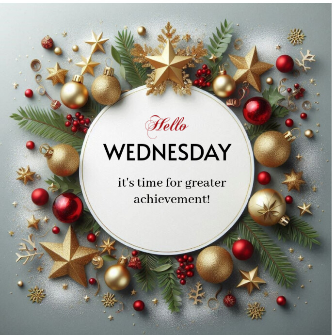 Plantilla de Joyful Hello Wednesday Instagram Post | PosterMyWall