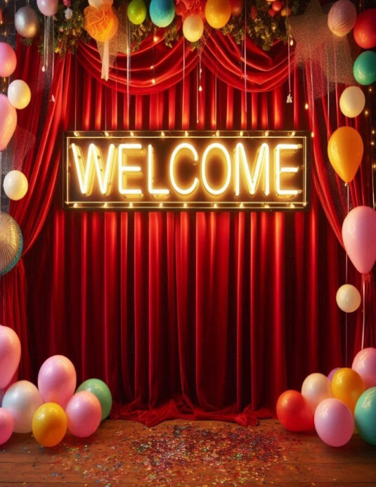 Copy of Joyful Homecoming Welcome Template Flyer (us Letter) | PosterMyWall