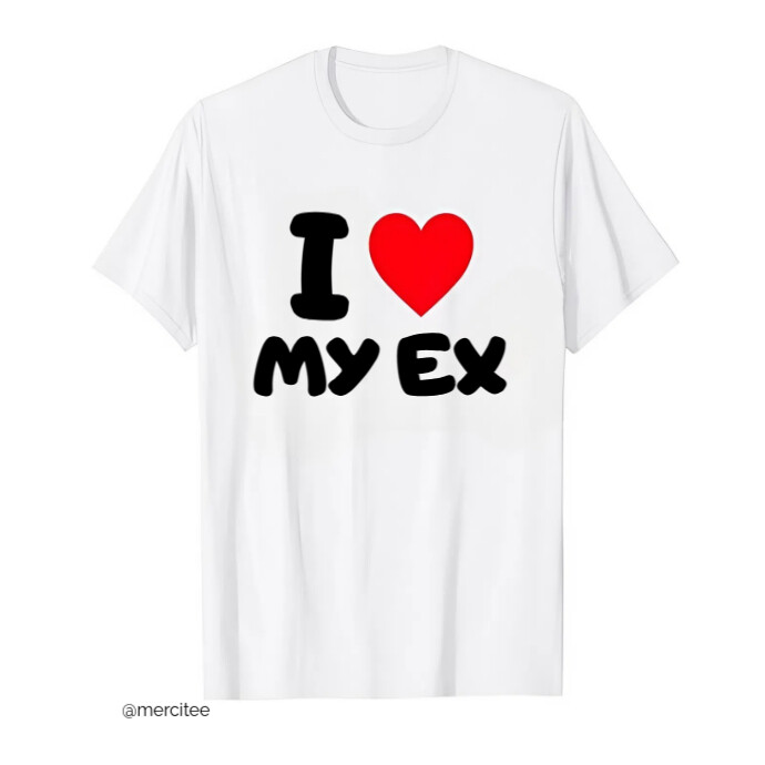 Joyful I Love My Ex Girlfriend Logo Template | PosterMyWall