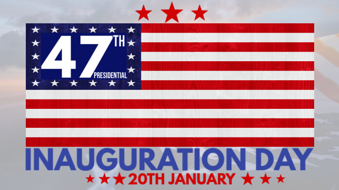 Joyful Inaguration Day Twitter Post Template | PosterMyWall