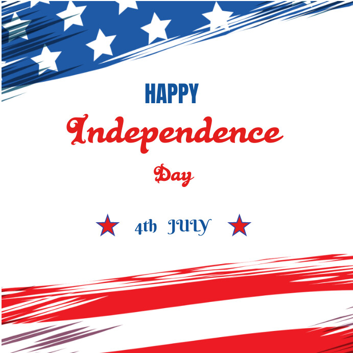Joyful Independence Day Instagram Post Template | PosterMyWall