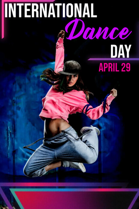 Copy of Joyful International Dance Day Poster | PosterMyWall