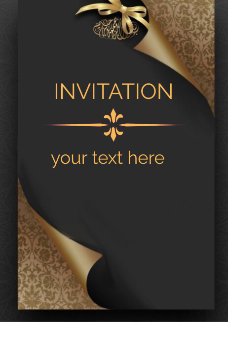 Joyful Invitation Poster Template | PosterMyWall