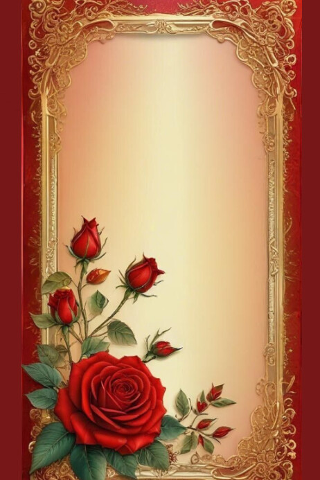 Joyful Joyful Rose Poster Template | PosterMyWall