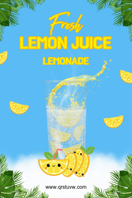 Joyful Juice/lemon/lemonade/drink/fresh/fruit/product/brand/limka/leaf ...