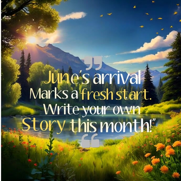 Copy of Joyful June Quote Instagram Post | PosterMyWall