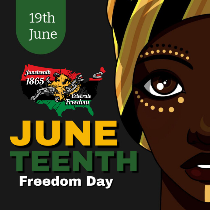 Joyful Juneteenth Instagram Post Template | PosterMyWall