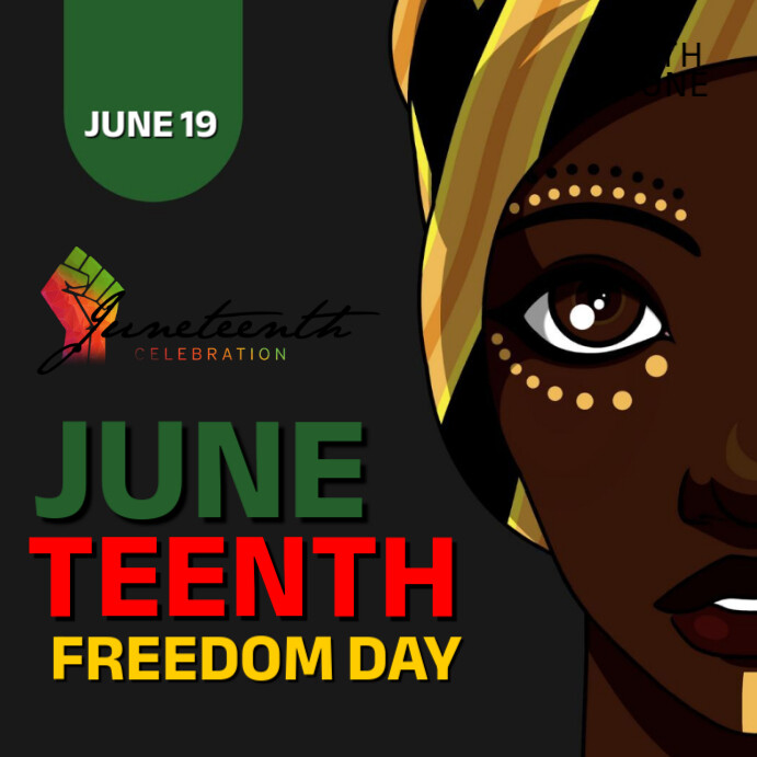 Joyful Juneteenth Instagram Post Templat | PosterMyWall