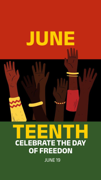 Joyful Juneteenth Instagram Story Templat | PosterMyWall