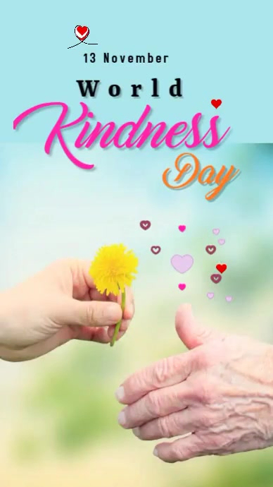 Joyful Kindness Day Instagram Story Template | PosterMyWall