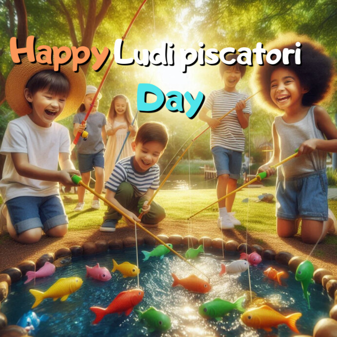 Copy of Joyful Ludi Piscatori Day Instagram Post | PosterMyWall