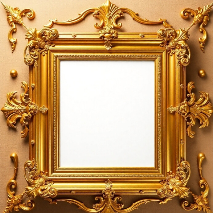 Joyful Luxury Picture Frame Instagram Post Template | PosterMyWall
