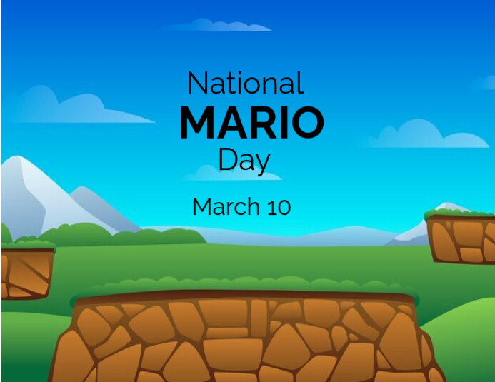 Copy of Joyful Mario Day Flyer (us Letter) | PosterMyWall