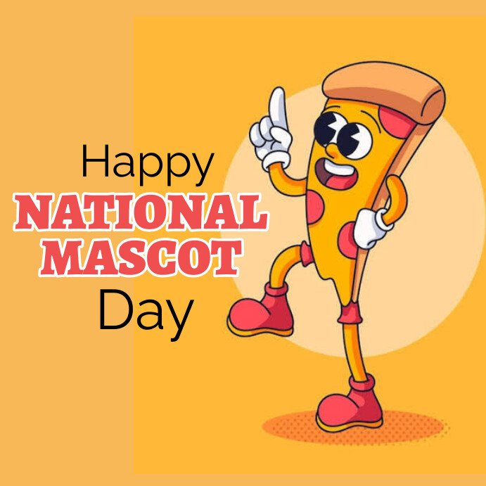 Plantilla de Joyful Mascot Day Instagram Post | PosterMyWall