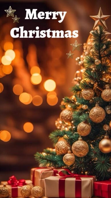 Joyful Merry Christmas Instagram Story Template | PosterMyWall