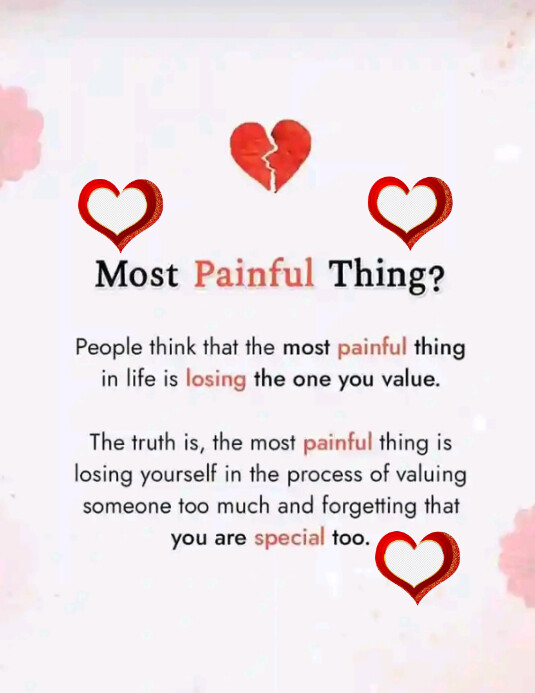Joyful Most Painful Things Flyer (us Letter) Template | PosterMyWall