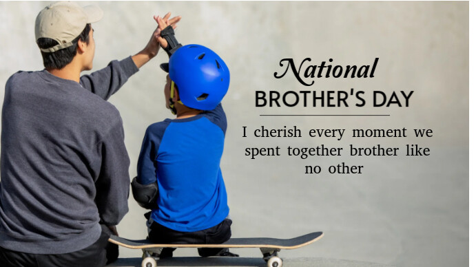 Joyful National Brother's Day Template Digital Display (16:9 ...