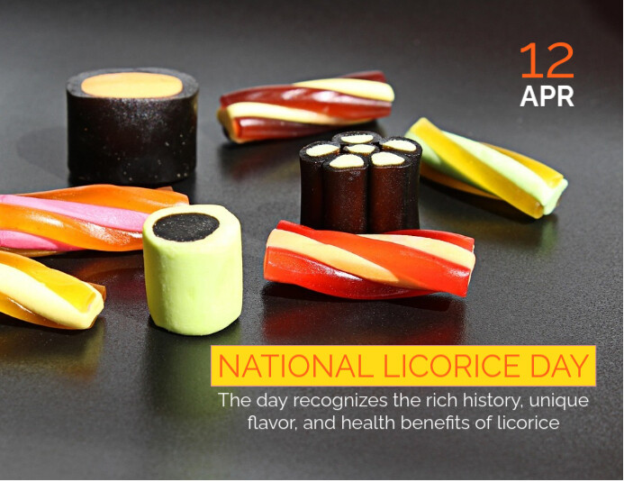 Joyful National Licorice Day Flyer (us Letter) Template | PosterMyWall