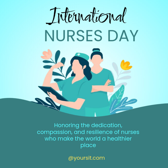 Copy of Joyful National Nurses Day Instagram Post | PosterMyWall