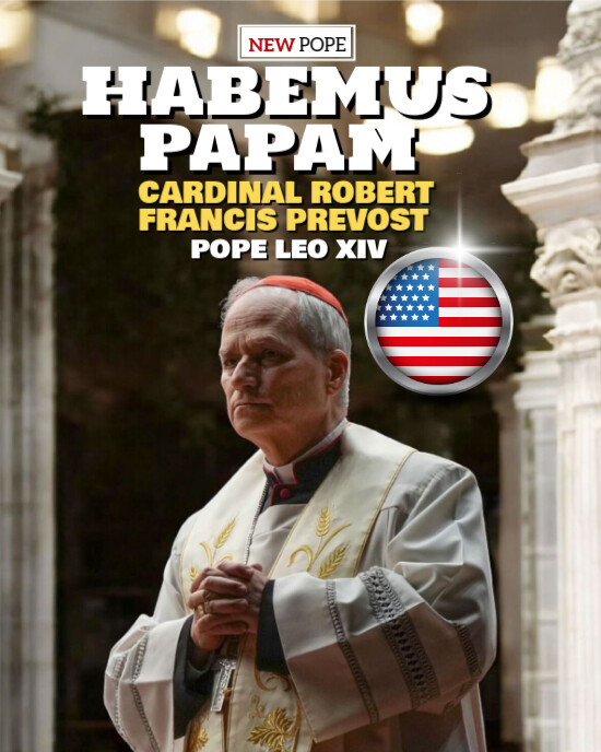 Joyful New Pope Instagram Portrait Template | PosterMyWall