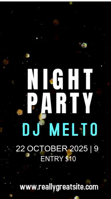 Copy of Joyful Night Party Instagram Story | PosterMyWall