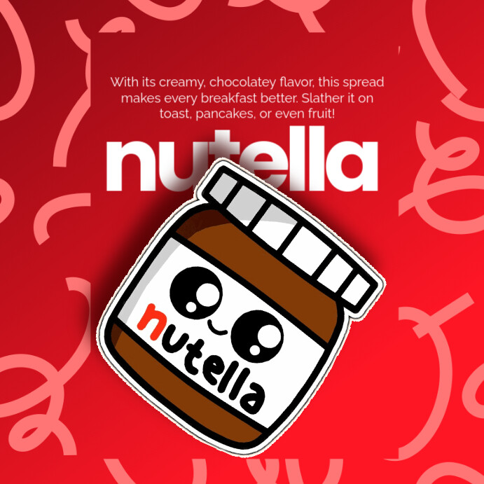 Copy of Joyful Nutella Day Instagram Post | PosterMyWall