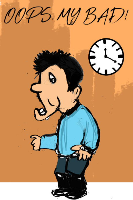 Joyful Oops, My Bad Poster Template | PosterMyWall