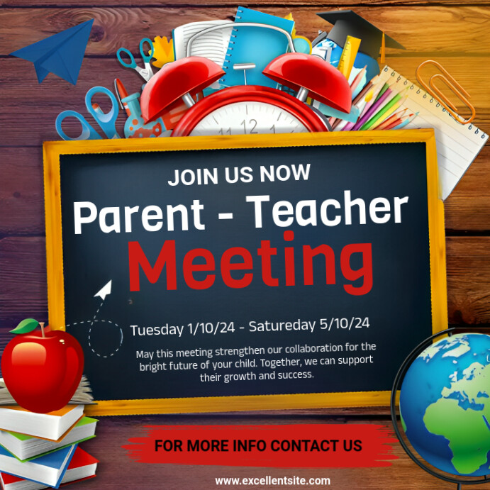 Copy of Joyful Parent Teacher Meeting Instagram Post | PosterMyWall