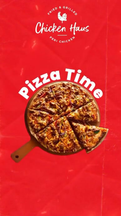Joyful Pizza Time Youtube Short Template | PosterMyWall