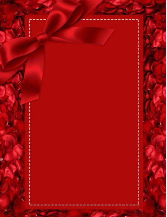Copy of Joyful Plain Red Flyer (us Letter) | PosterMyWall