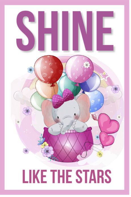 Copy of Joyful Poster Infantiles Poster | PosterMyWall