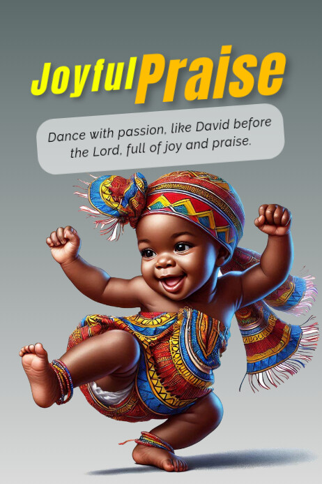 Plantilla de Joyful praise | PosterMyWall