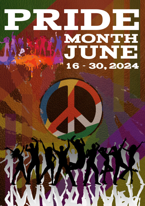 Joyful Pride Month Template A4 | PosterMyWall