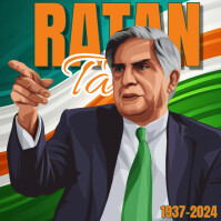 Ratan Tata Template | PosterMyWall