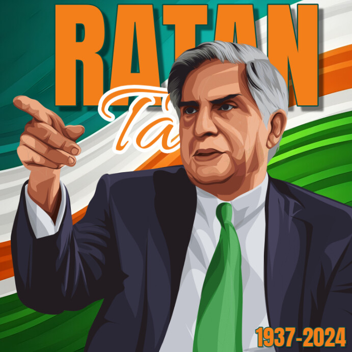 Plantilla de Joyful Ratan Tata Instagram Post | PosterMyWall