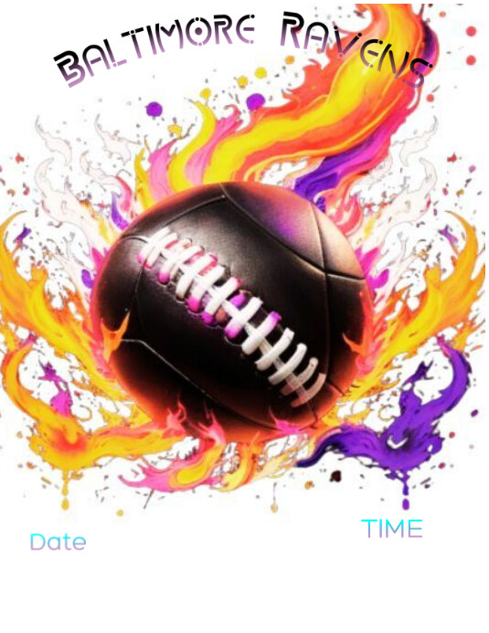 Copy of Joyful Ravens Flyer (us Letter) | PosterMyWall